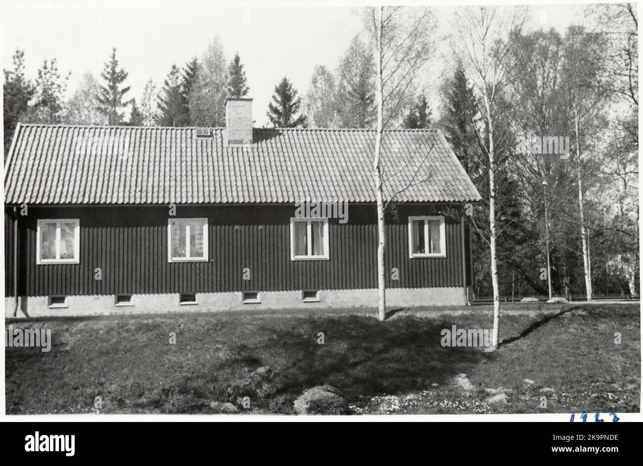 Bostain house in Skutskär Stock Photo - Alamy