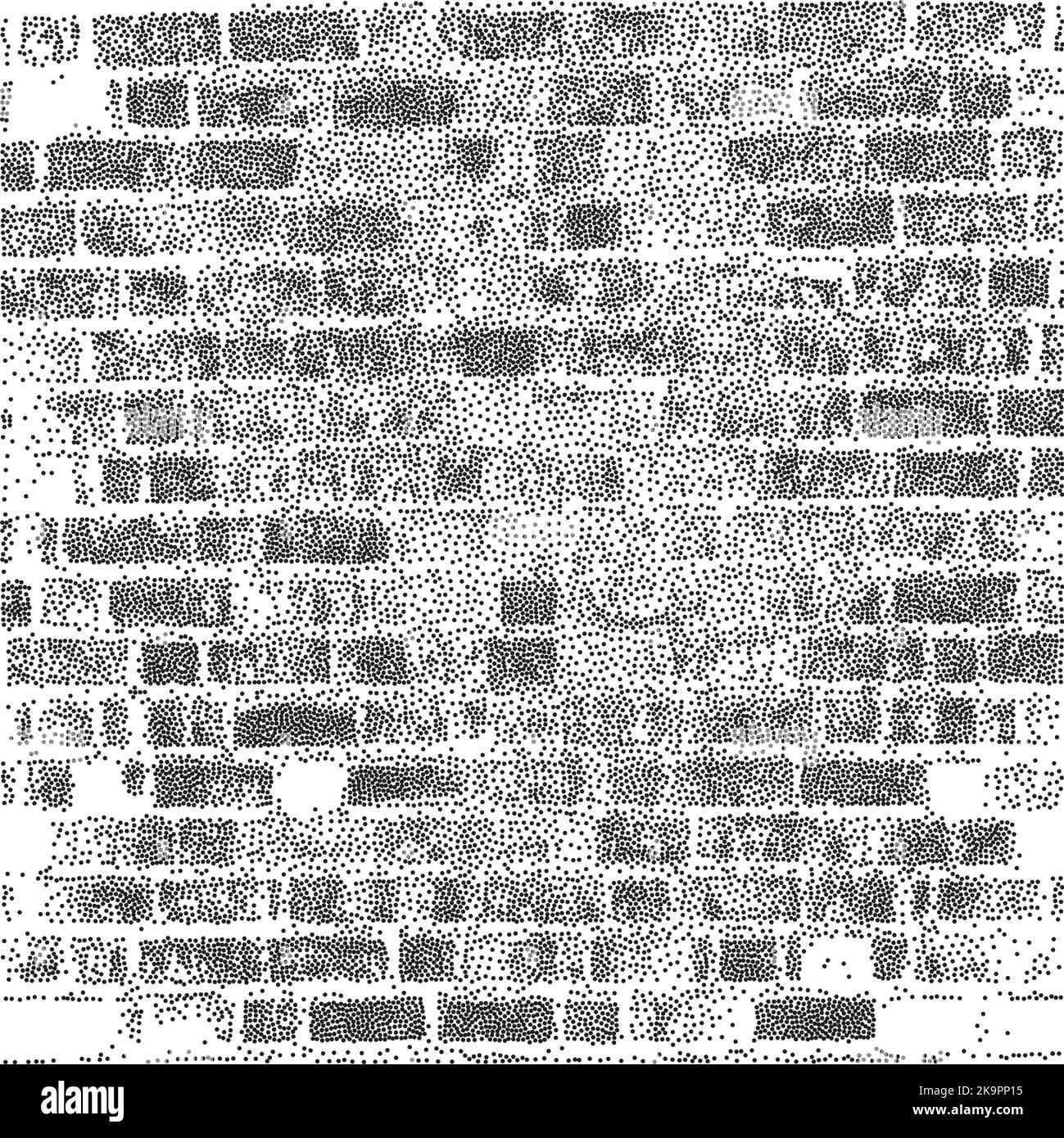 Perforated brick wall Stock Vector Images - Alamy