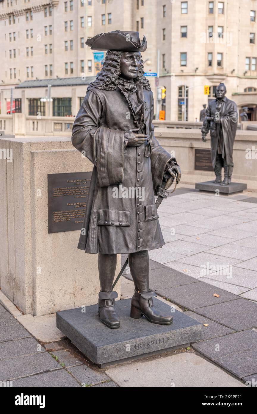 Ottawa, Ontario - October 19, 2022: The Valiants Memorial in Ottawa ...