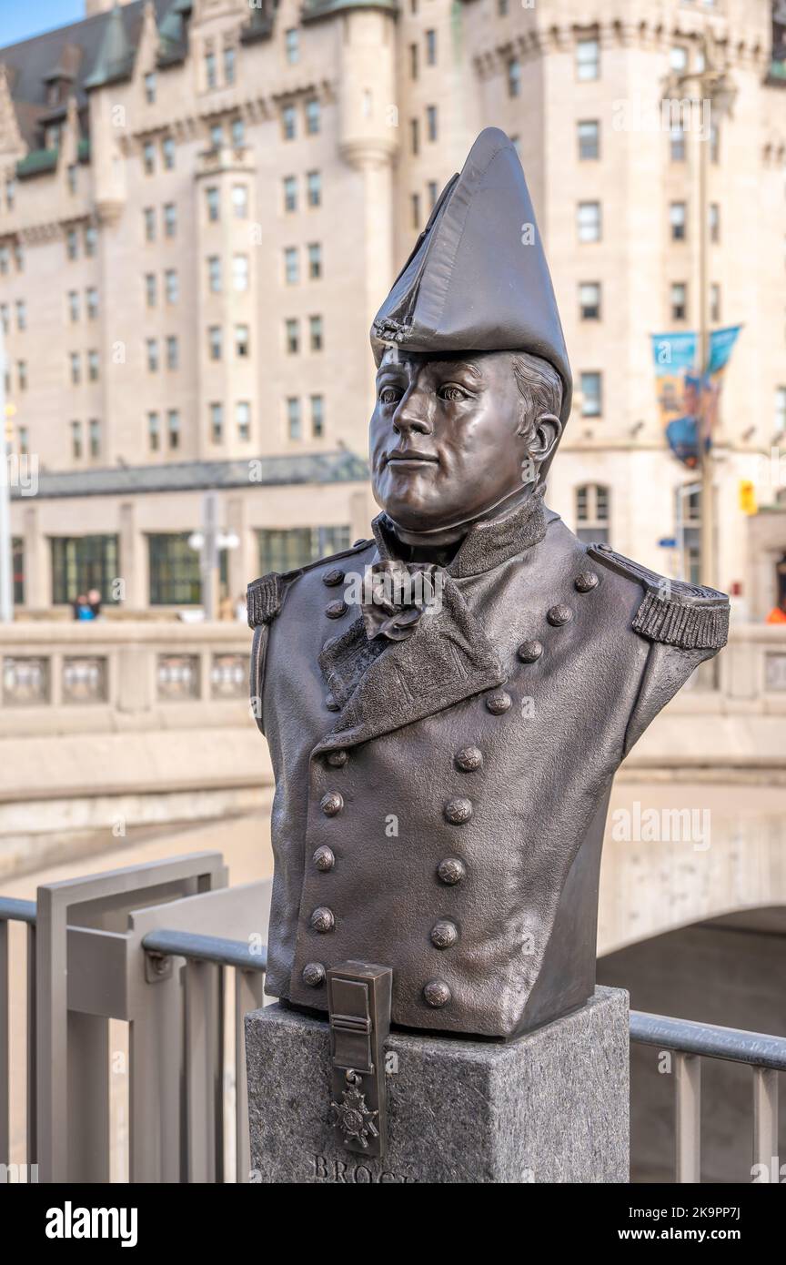 Ottawa, Ontario - October 19, 2022: The Valiants Memorial in Ottawa ...
