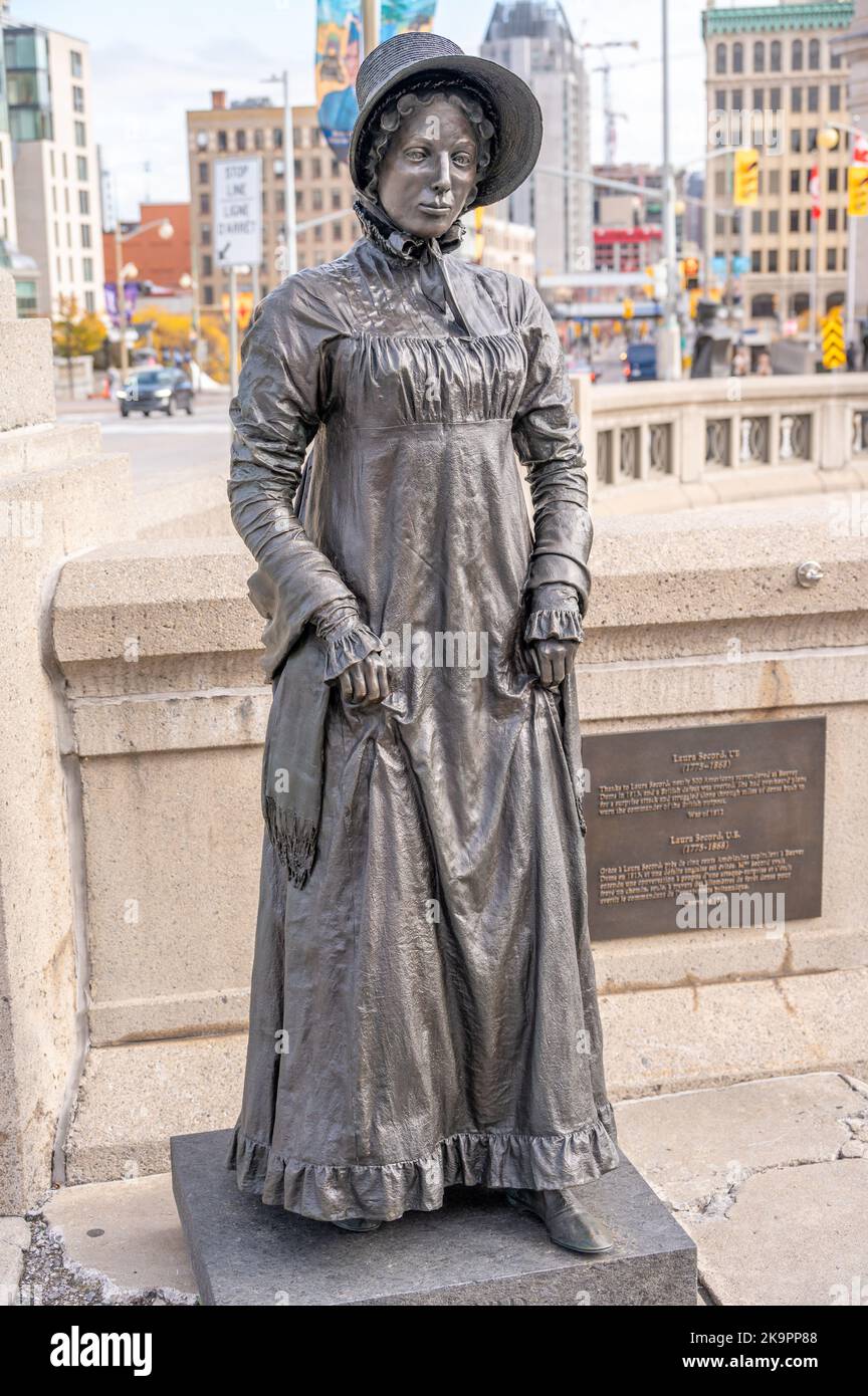 Laura secord memorial hi-res stock photography and images - Alamy