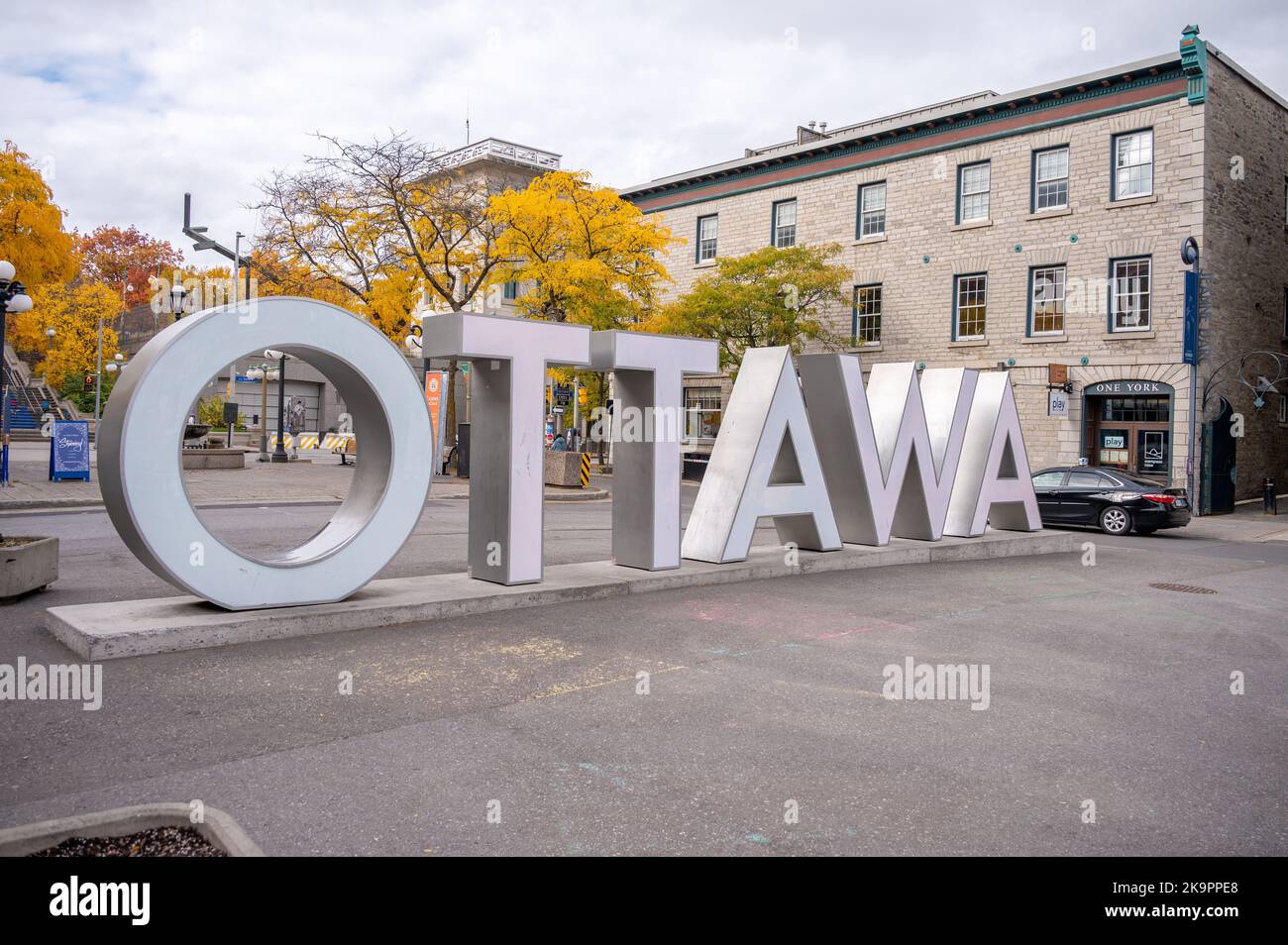 Ottawa, Ontario - October 19, 2022: Famous Ottawa sign during the day ...
