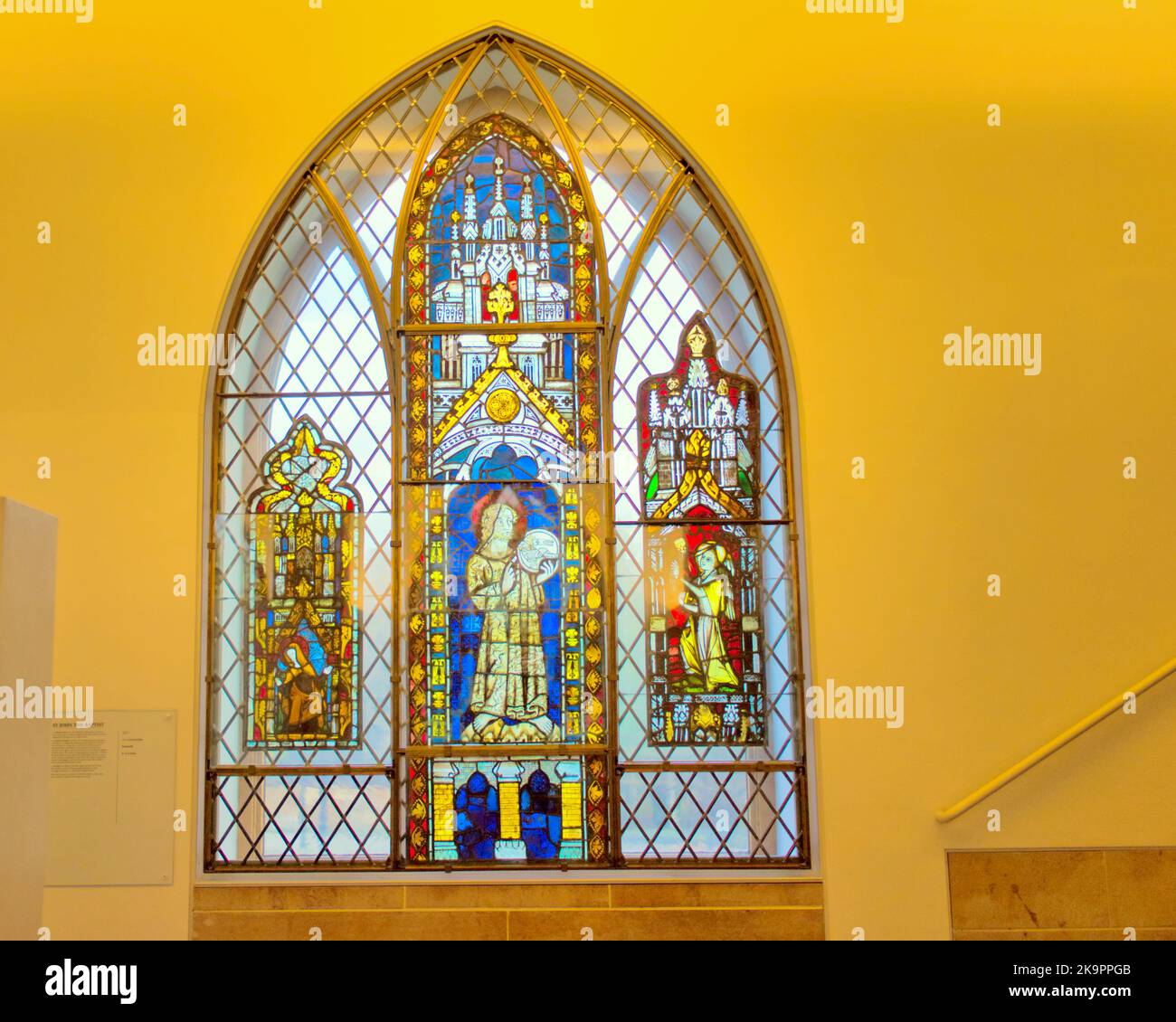St. Mungo Museum Of Religious Life & Art stained glass window St John ...