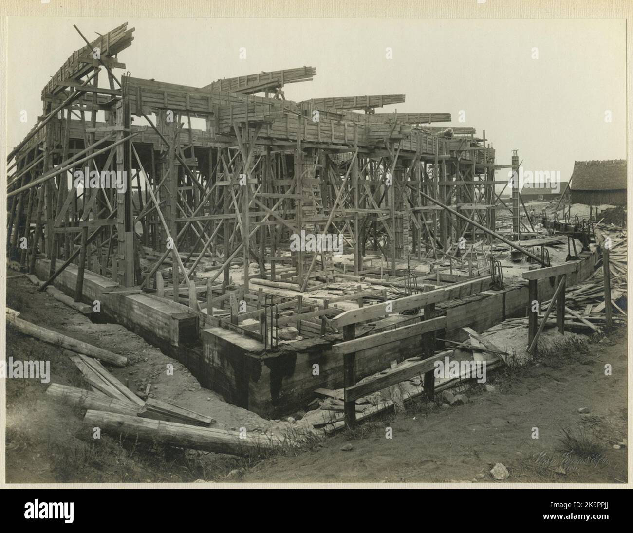 Form positions for the locomotives Stock Photo - Alamy