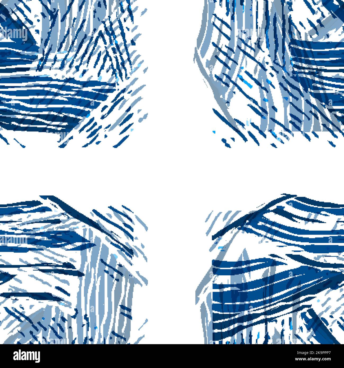 Colorful decorative seamless pattern of abstract lines and shapes Stock ...