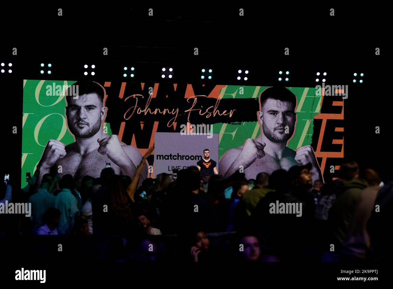 Johnny Fisher walls out ahead of his International Heavyweight contest ...