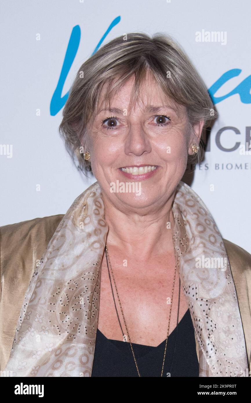 Sylvie Retailleau attending the Vaincre le Cancer 2022 Gala Dinner in ...