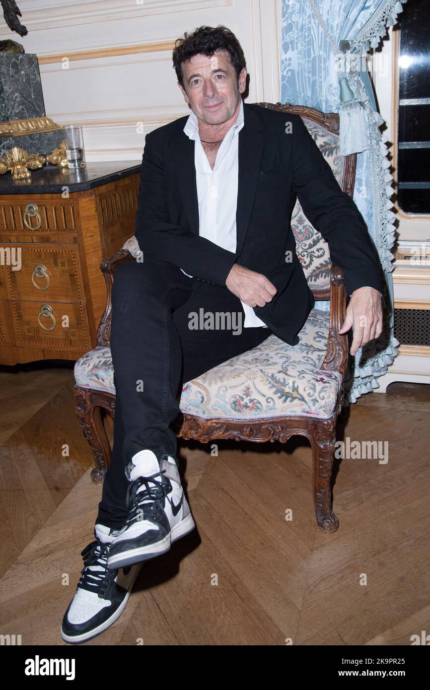 Patrick Bruel attending the Vaincre le Cancer 2022 Gala Dinner in Paris ...