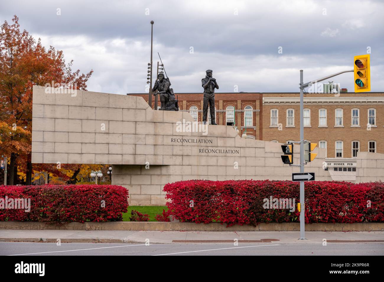 Ottawa, Ontario - October 19, 2022: Reconciliation: The Peacekeeping ...