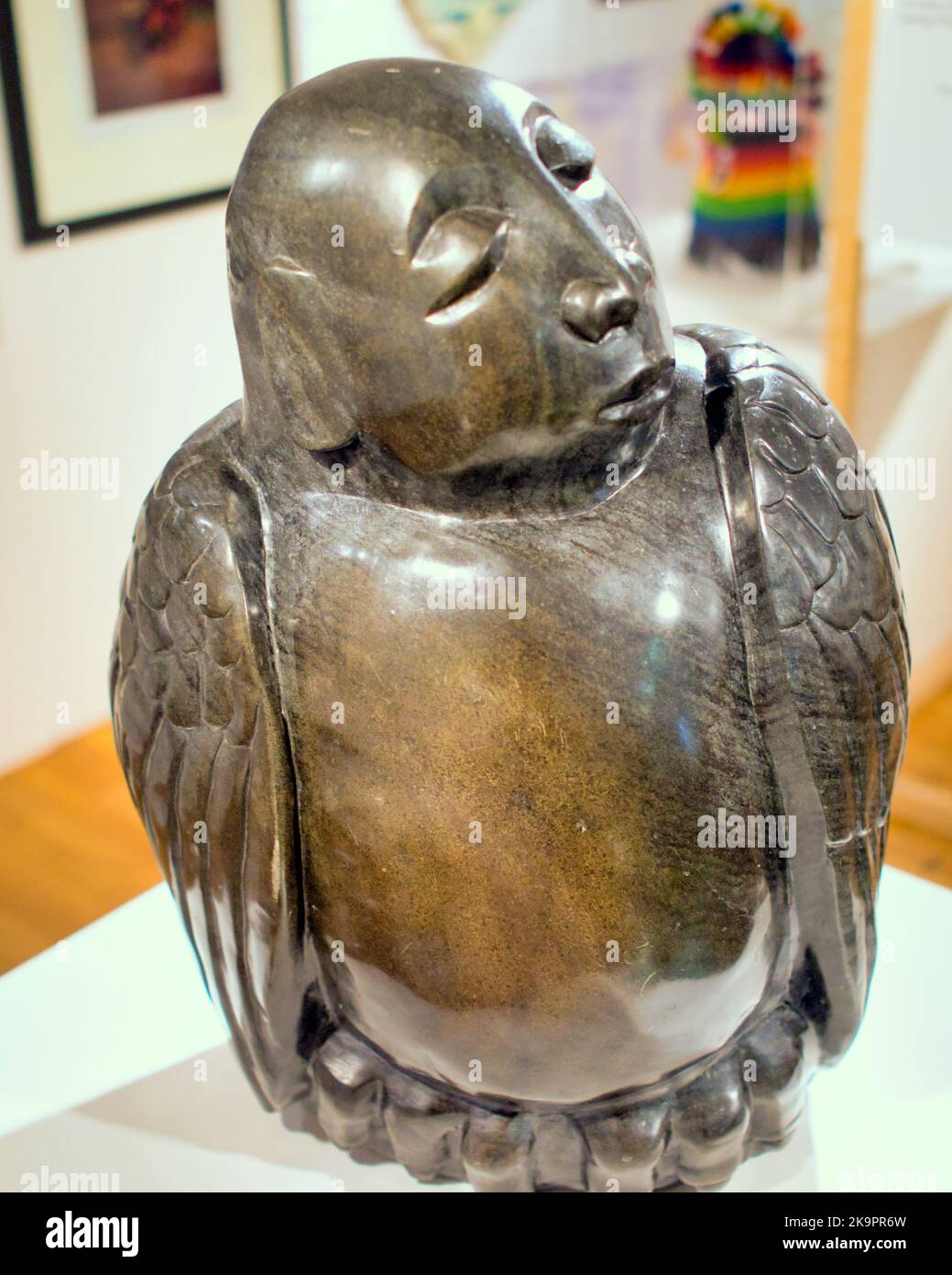 St. Mungo Museum Of Religious Life & Art Chapungo man, a bird-spirt or ...