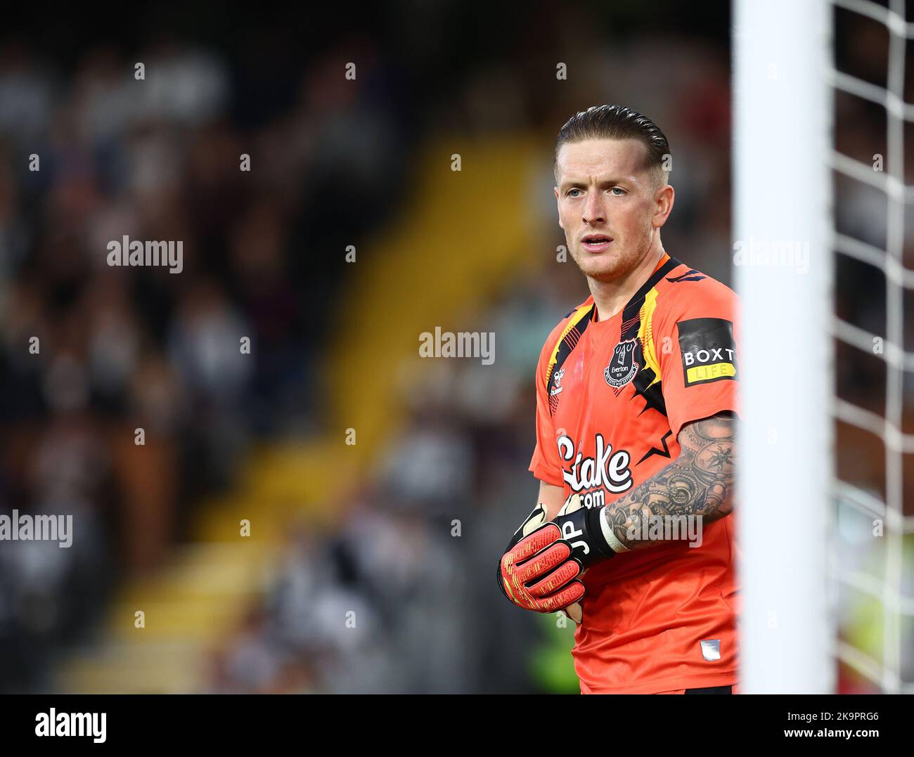 Jordan pickford everton october 2022 hi-res stock photography and ...