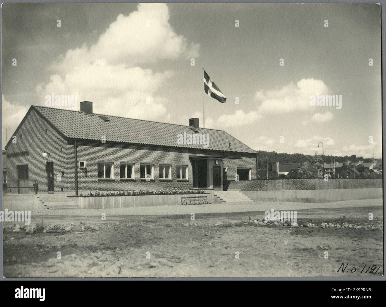 Halmstad Norra station Stock Photo - Alamy