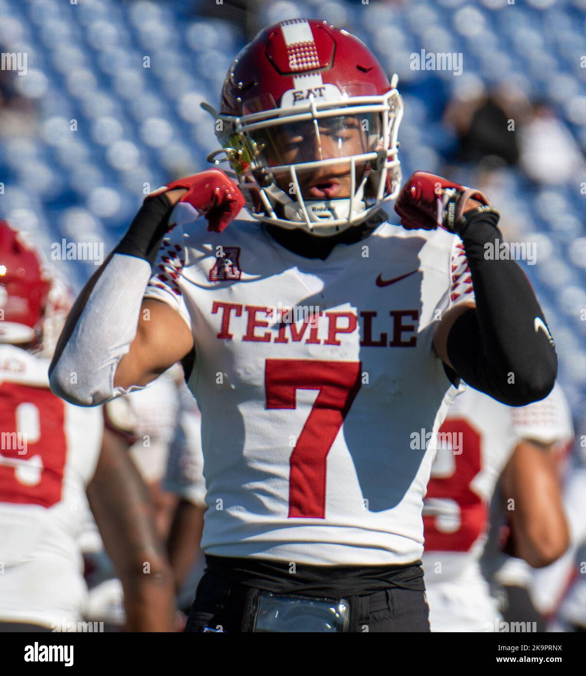 Annapolis, Maryland, USA. 29th Oct, 2022. Temple defensive back JALEN ...