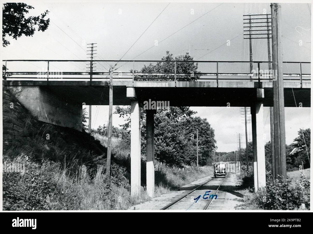 Road bridge over rail Stock Photo - Alamy