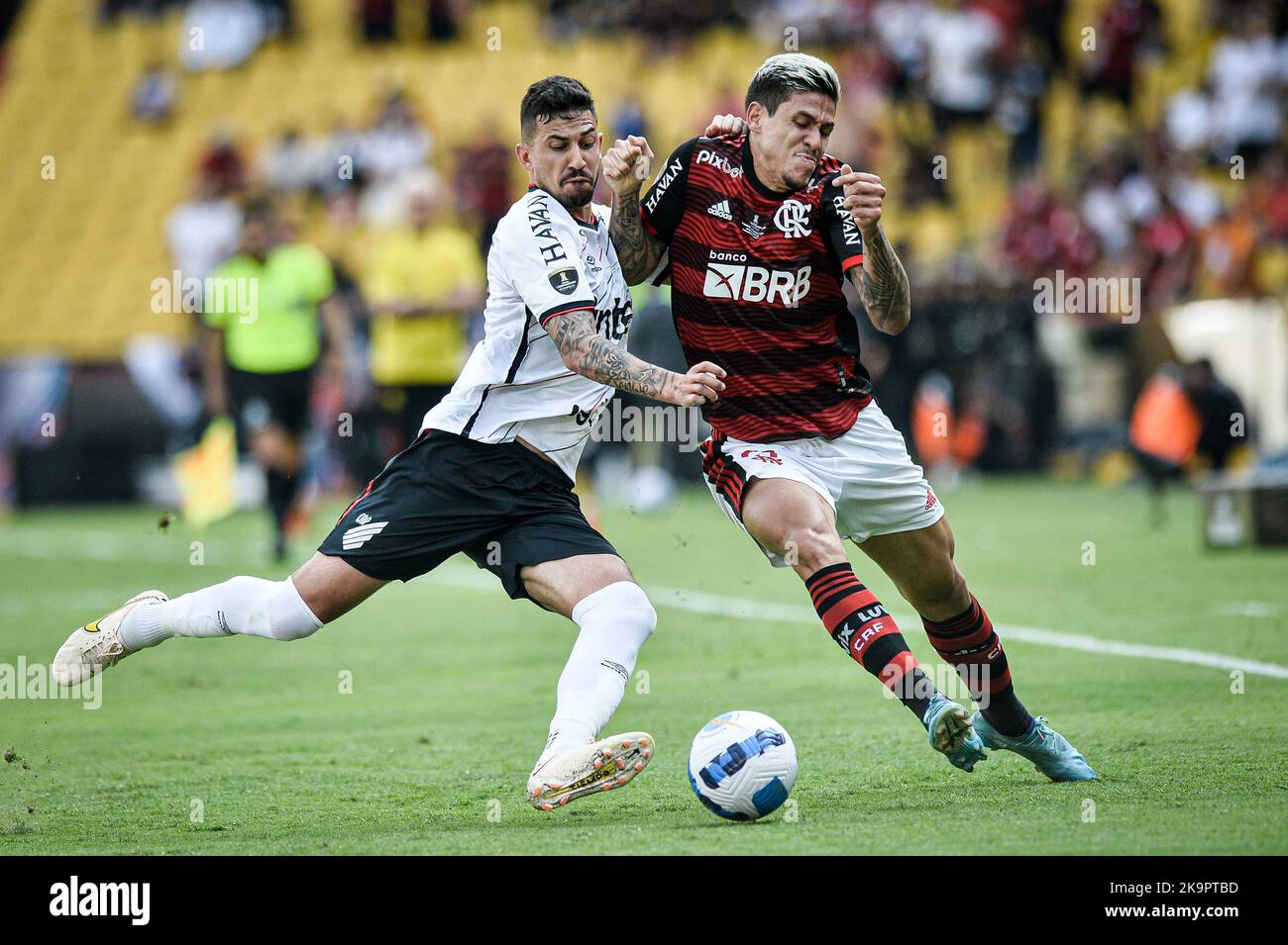 Guayaquil, Equador. 29th Oct, 2022. During Flamengo x Athletico PR, a ...