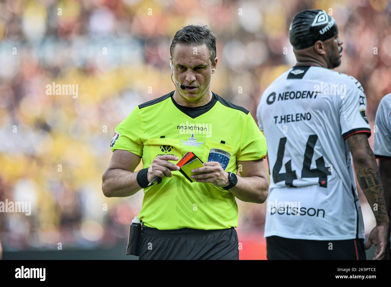 Guayaquil, Equador. 29th Oct, 2022. During Flamengo x Athletico PR, a ...