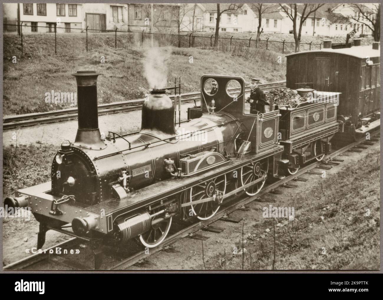 Norway's State Railways, NSB 2A 17 "Caroline Stock Photo - Alamy