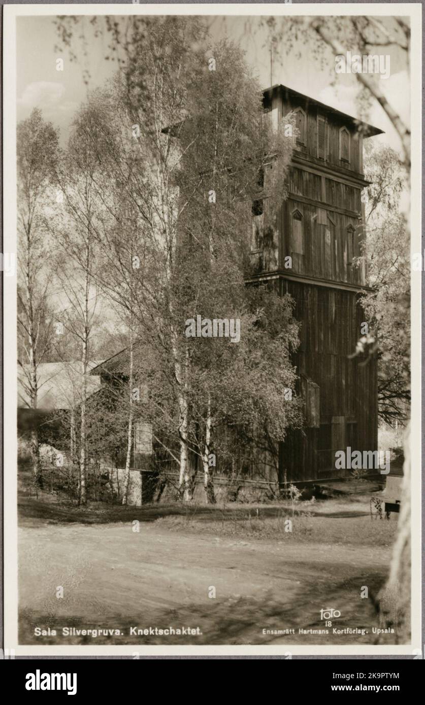 Sala silver mine, the jack shaft Stock Photo - Alamy