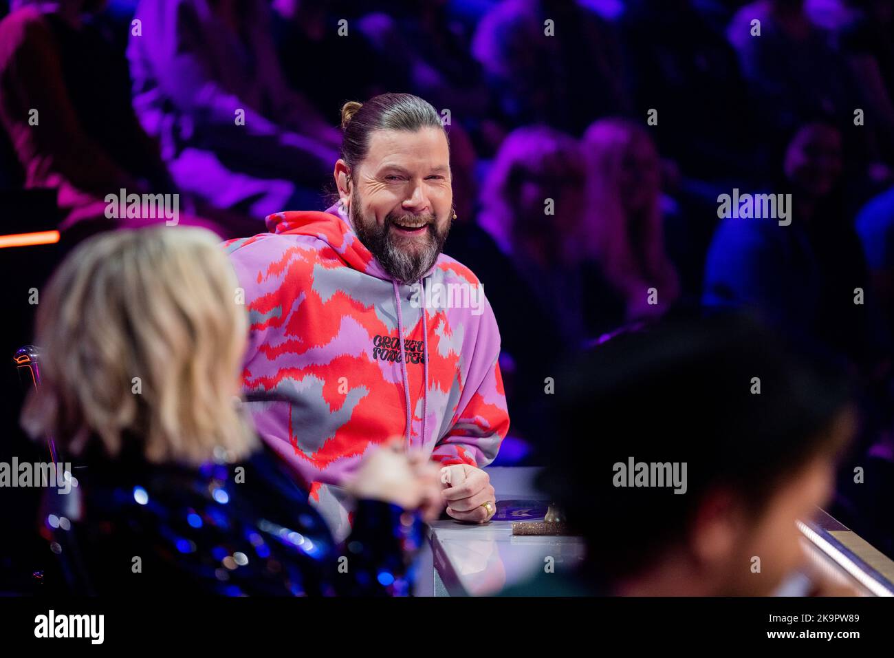 Cologne, Germany. 29th Oct, 2022. Rea Garvey (M), Ruth Moschner and ...