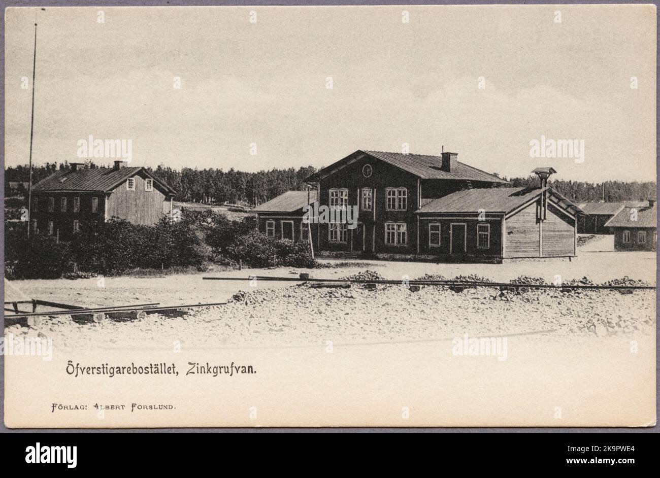 The overstature residence in the zinc mine Stock Photo - Alamy