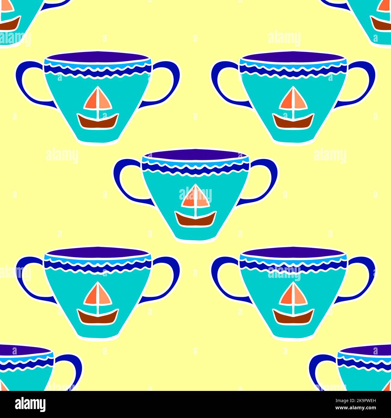 Cups of water Stock Vector Images - Alamy