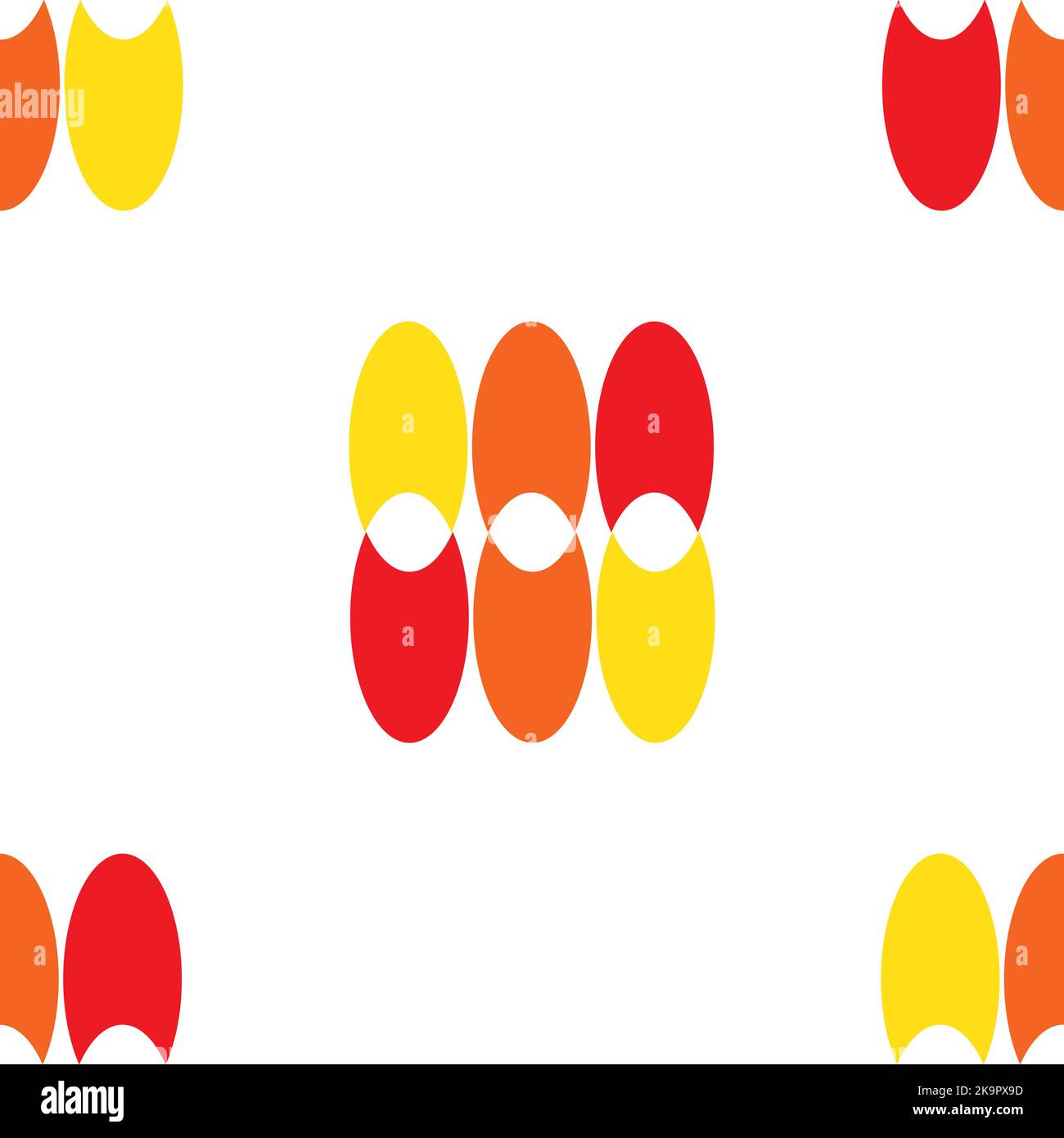 Abstract pattern with colorful bright shapes, vector illustration Stock ...