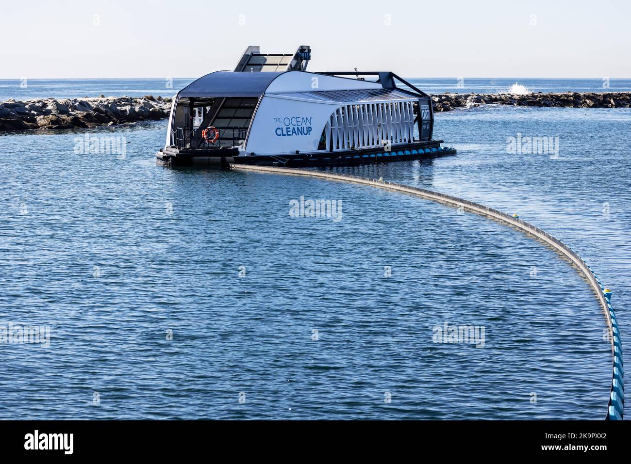 The Ballona Creek Trash Interceptor developed by the charitable ...