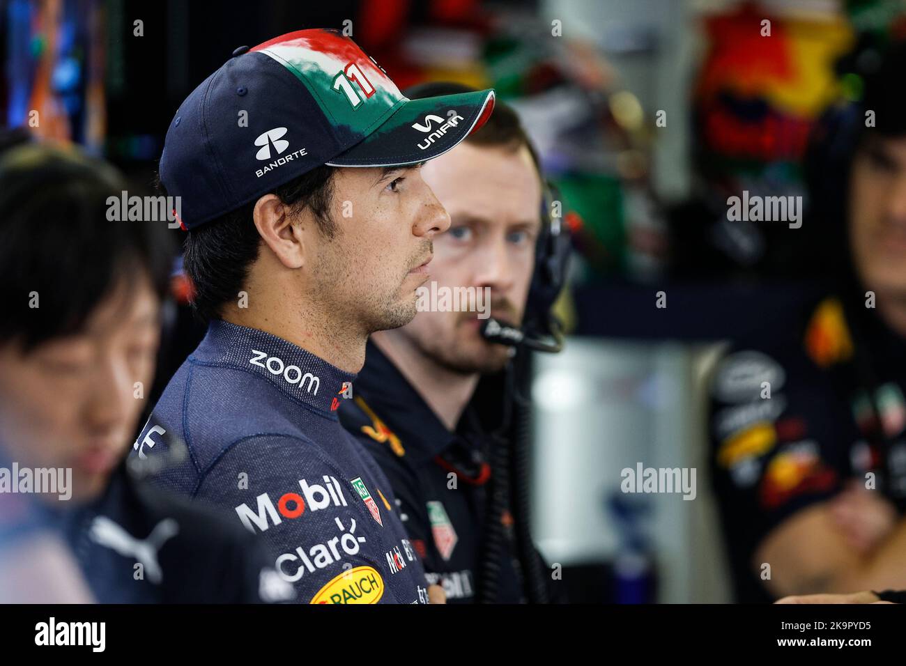 PEREZ Sergio (mex), Red Bull Racing RB18, portrait during the Formula 1 ...
