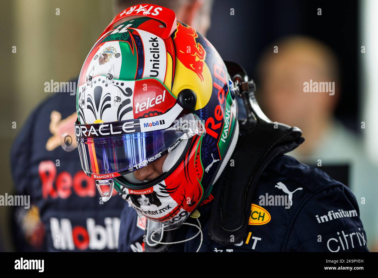 PEREZ Sergio (mex), Red Bull Racing RB18, portrait during the Formula 1 ...