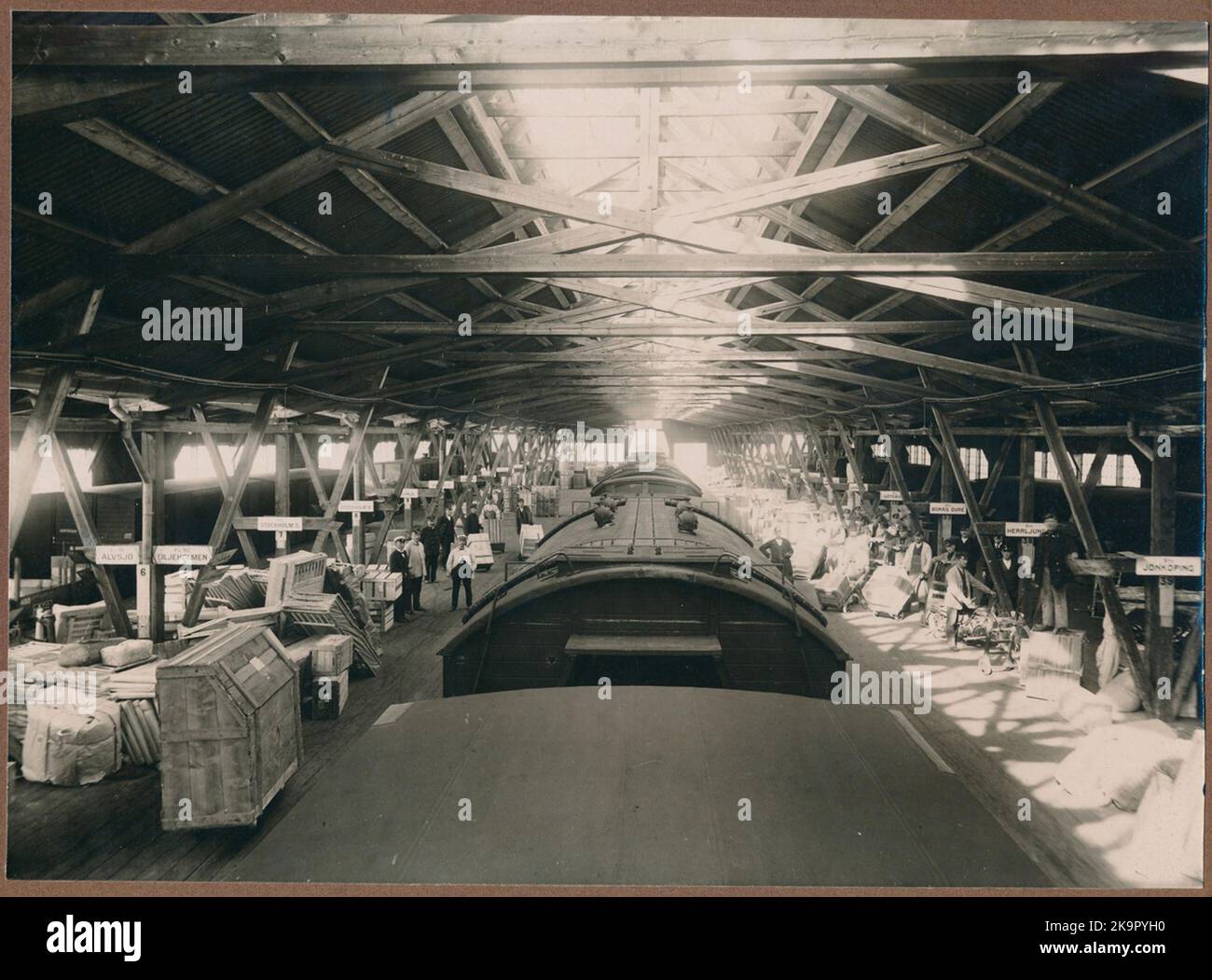 Old transhipment magazine. This was northeast of the passenger yard and ...