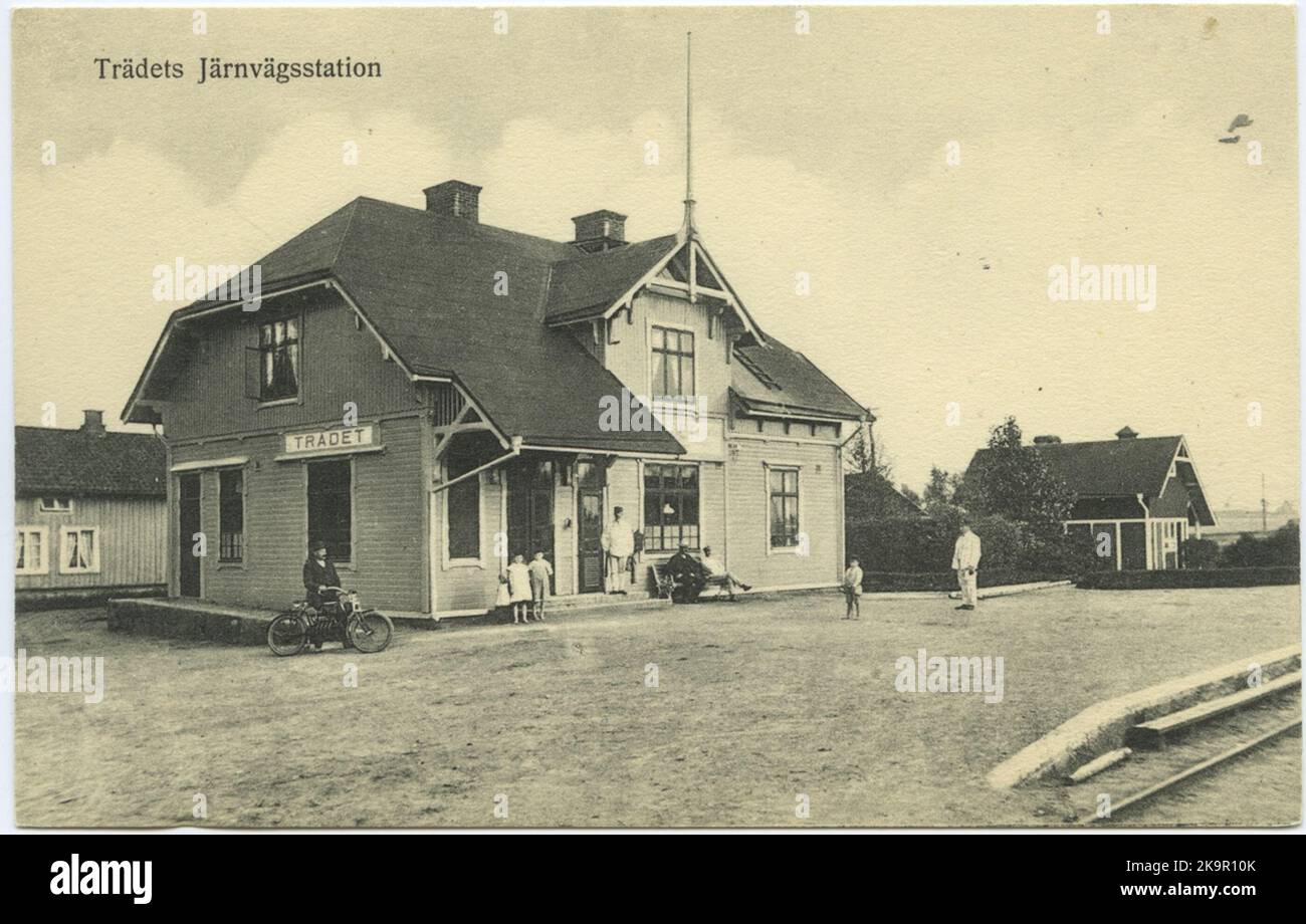 The tree station Stock Photo - Alamy