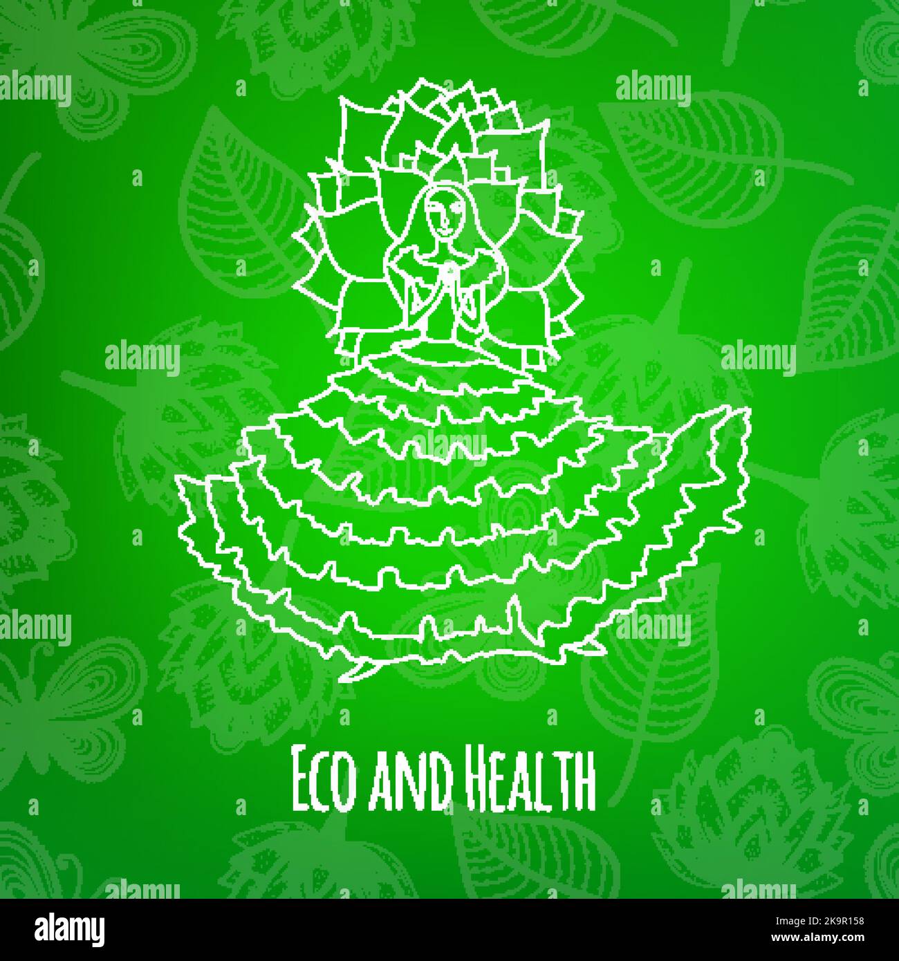 Abstract illustration eco background hi-res stock photography and ...