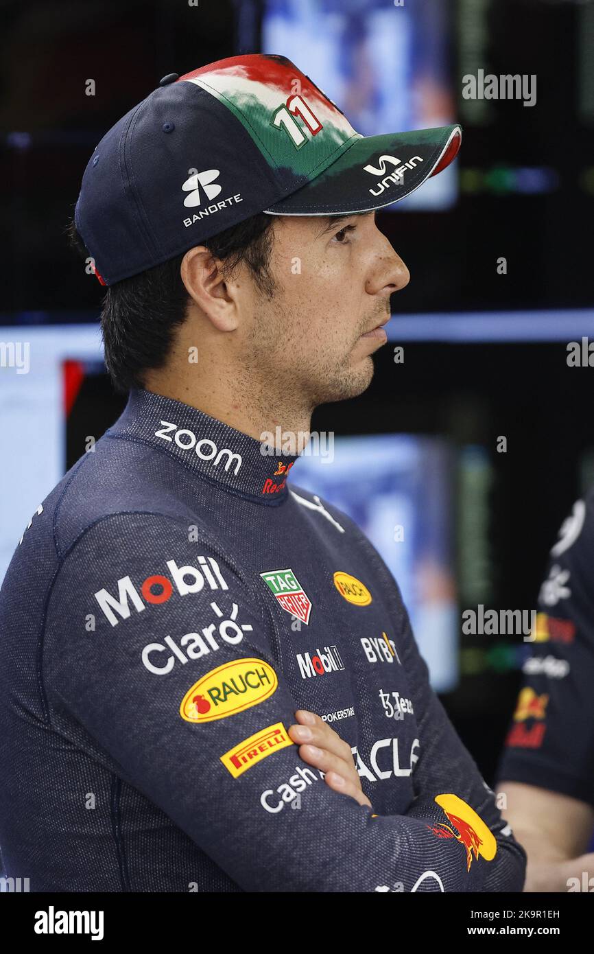 PEREZ Sergio (mex), Red Bull Racing RB18, portrait during the Formula 1 ...