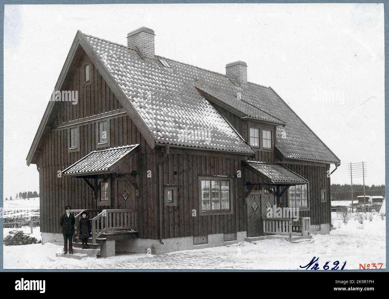 Bostain house at Tystberga Stock Photo - Alamy