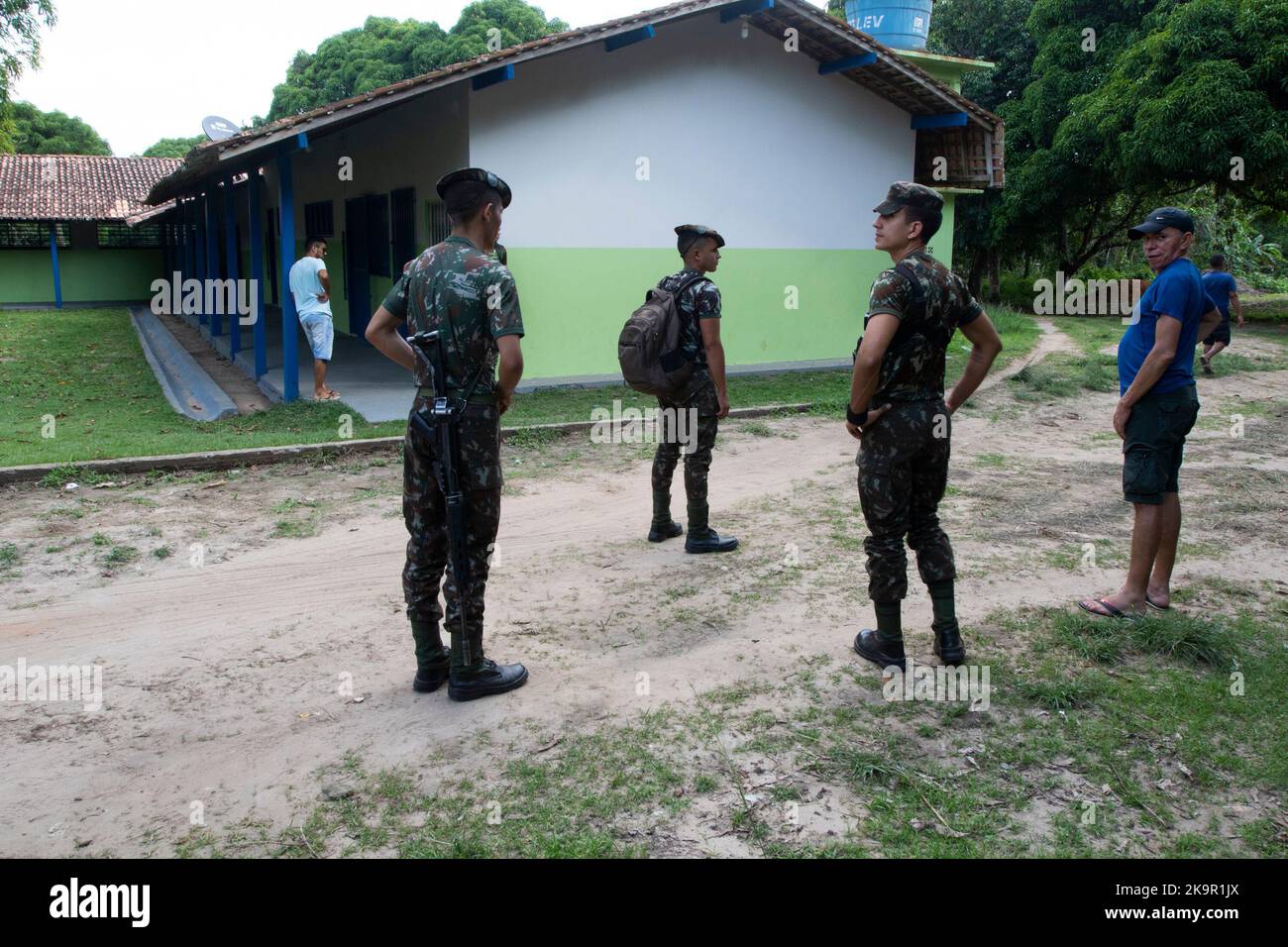 Paragominas, Brazil. 29th Oct, 2022. Elections 2022 Preparation in ...