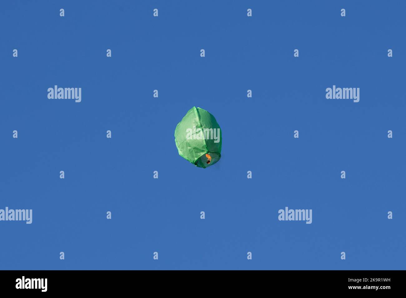 Rome, Italy. 29th Oct, 2022. A green lantern, one of the colors of ...