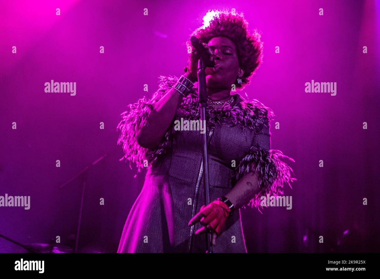 October. 30th 2022. Zagreb, Croatia -The famous American singer Macy ...