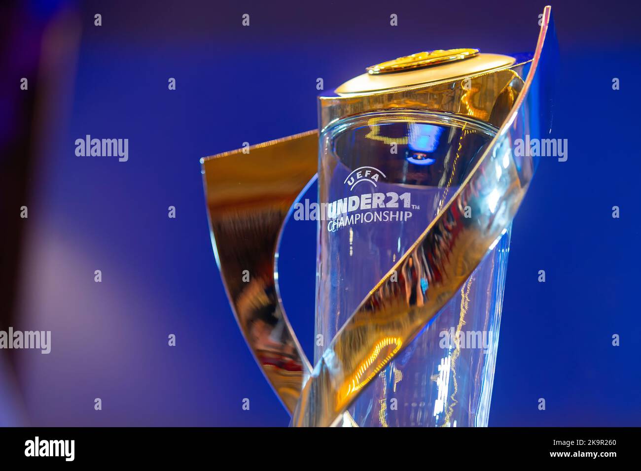 Bucharest, Romania - October 18, 2022: 2023 Under-21 EURO final ... Bucharest, Romania - October 18, 2022: 2023 Under-21 EURO final ...