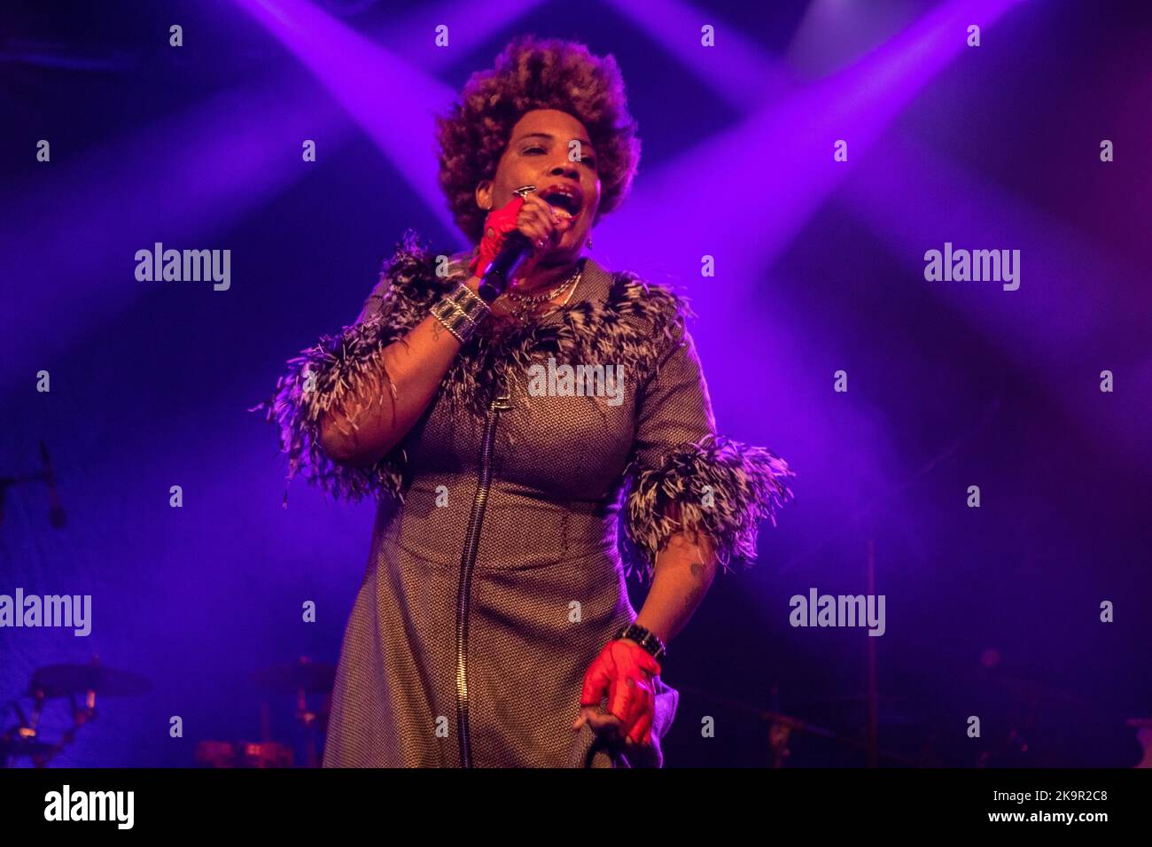 October. 30th 2022. Zagreb, Croatia -The famous American singer Macy ...