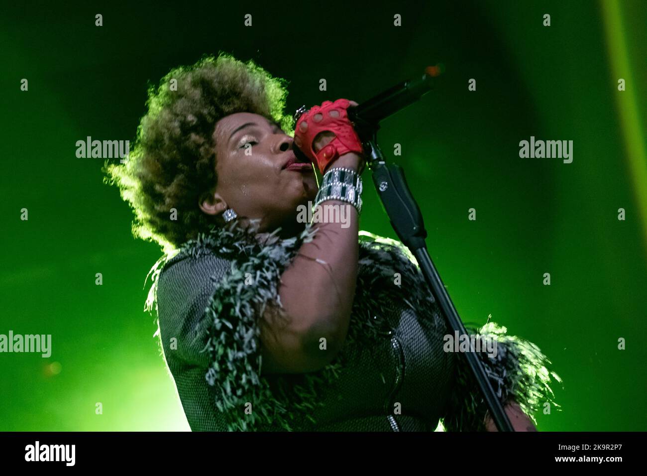 October. 30th 2022. Zagreb, Croatia -The famous American singer Macy ...