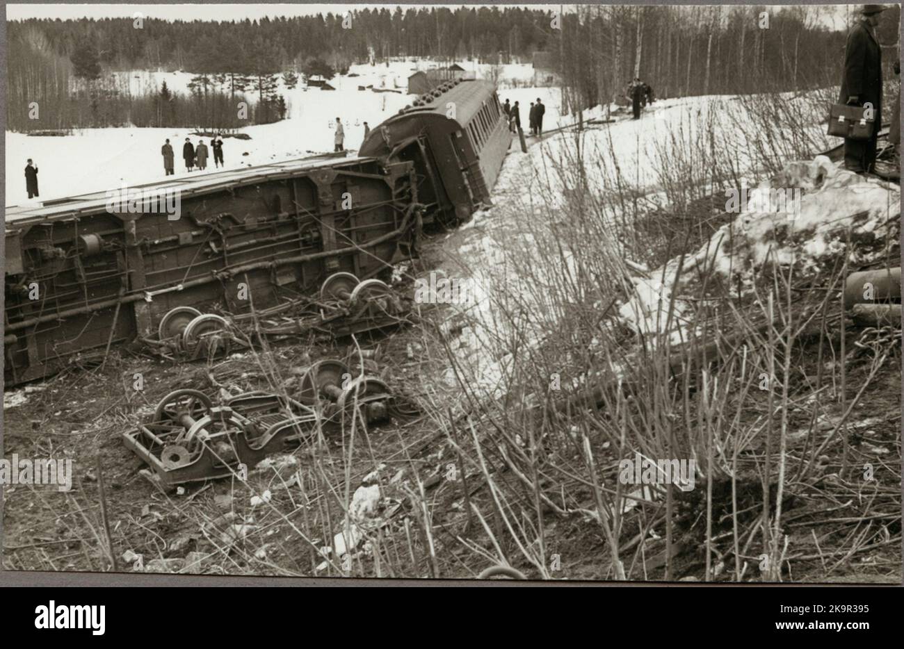 Derailed wagons hi-res stock photography and images - Alamy