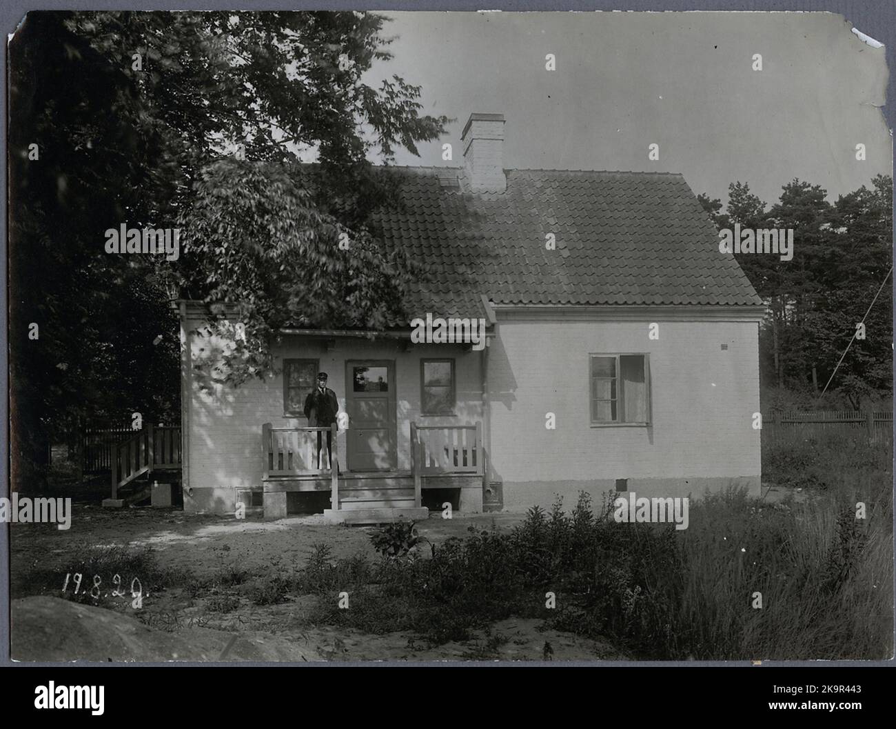 Portress cabin at Hagalund upper Stock Photo - Alamy