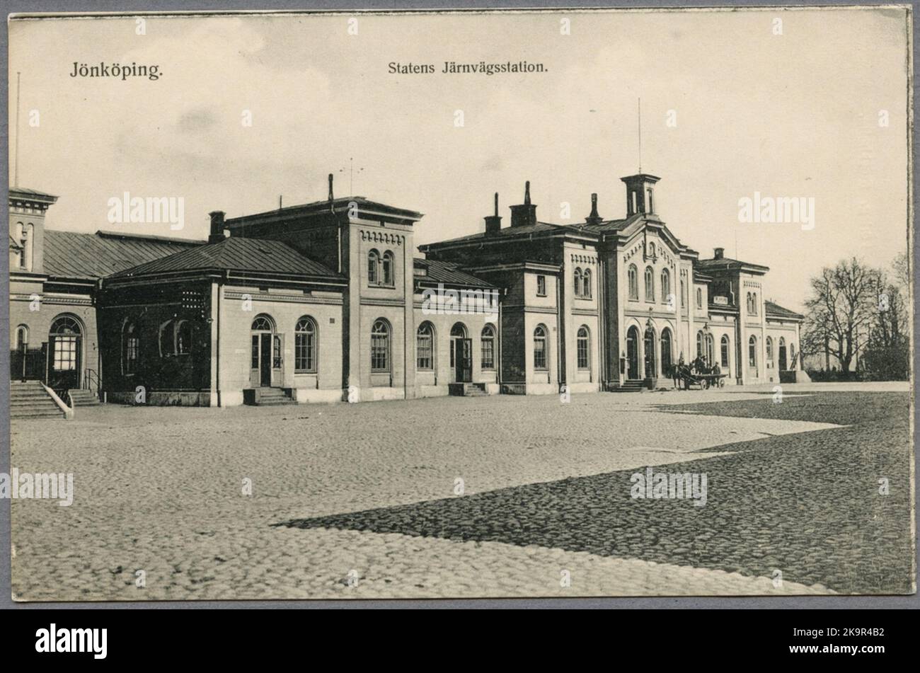 The railway station in Jönköping Stock Photo - Alamy