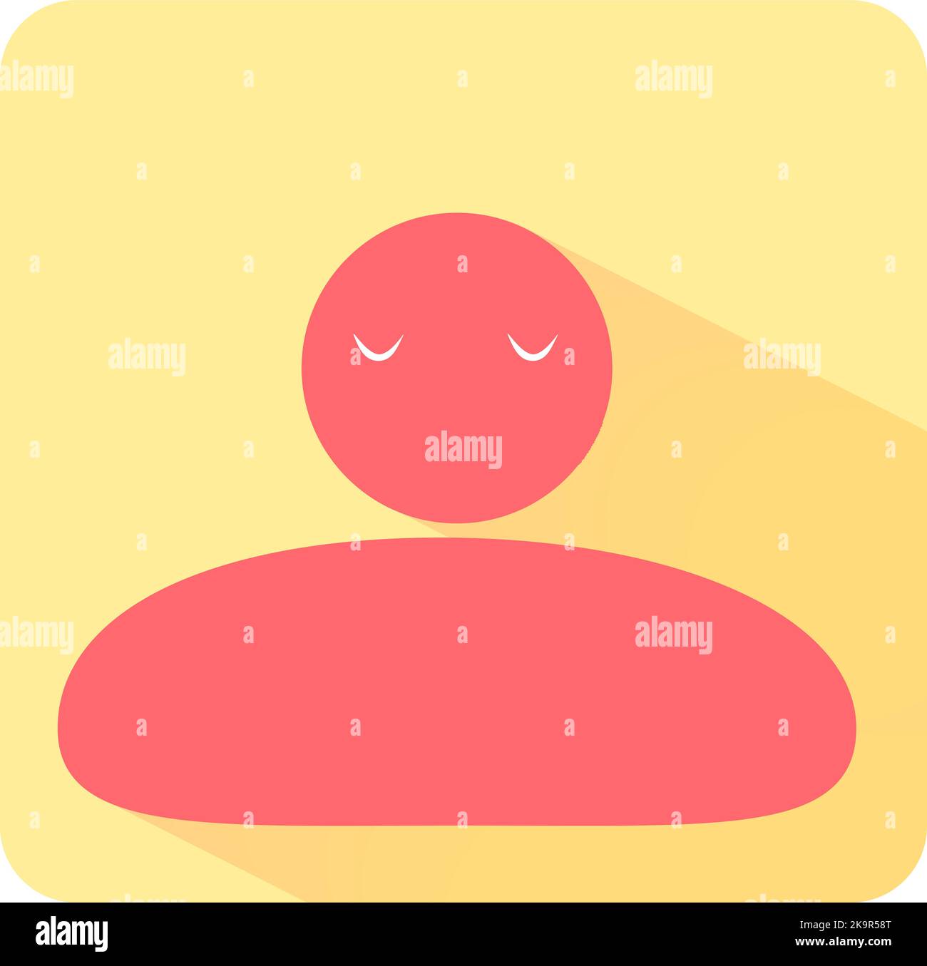 Male Portrait. Business Man. Flat Design Vector Illustration Stock ...