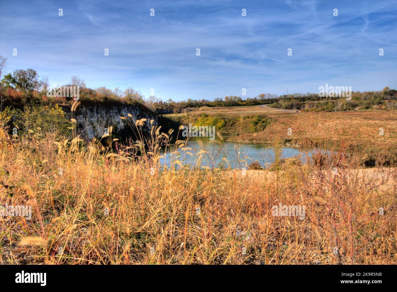 Quarry Trails Metro Park, Columbus, Ohio in Fall Stock Photo - Alamy