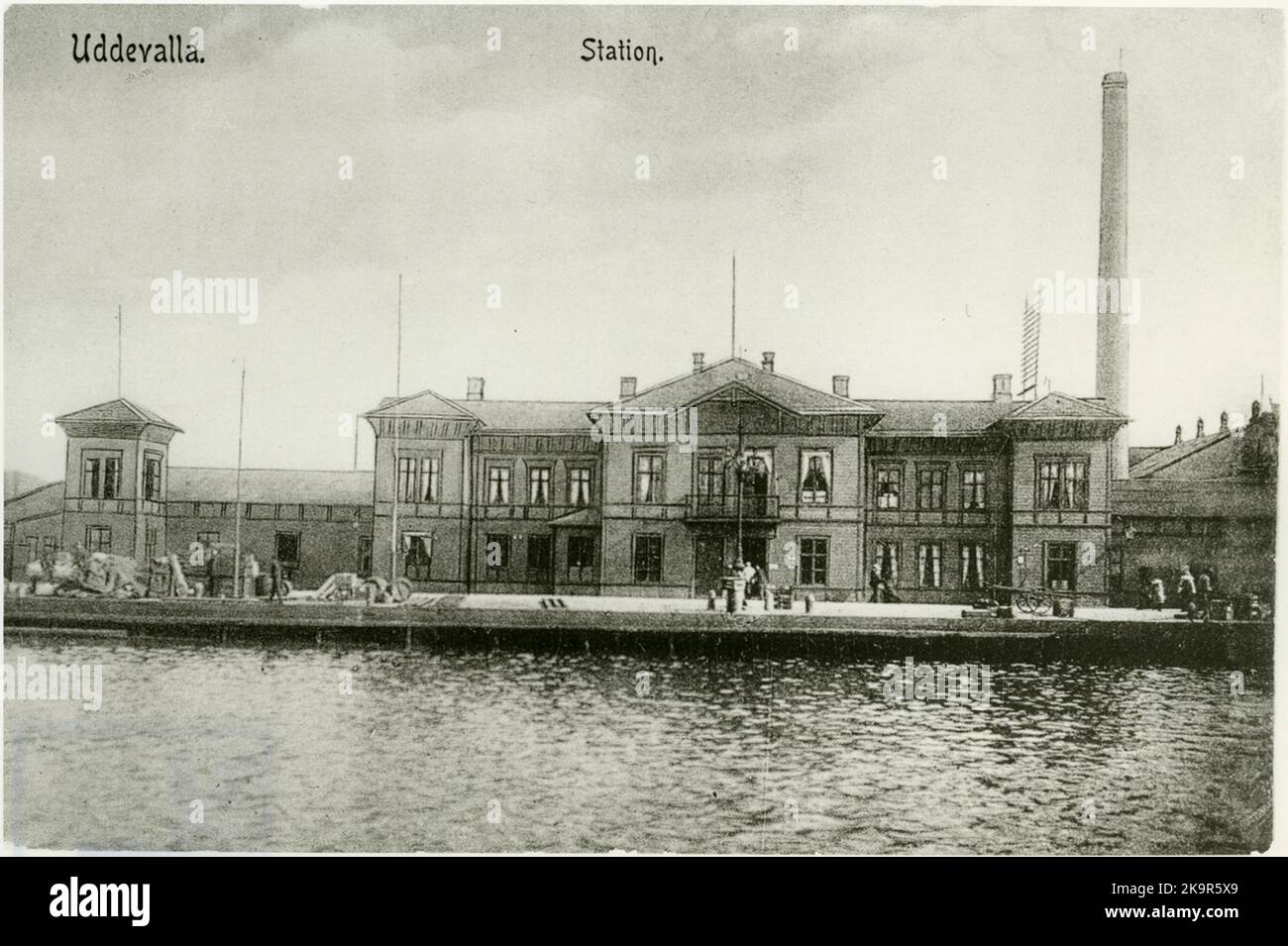 Uddevalla port station, belonging to Uddevalla - Vänersborg ...