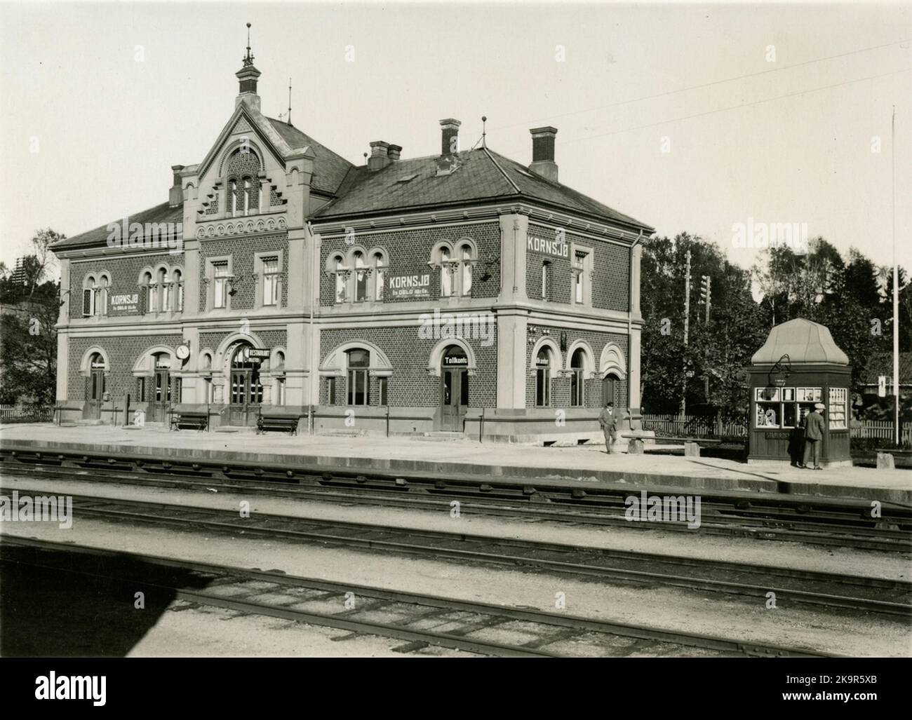The station. The railway station was opened in 1879. The then station ...