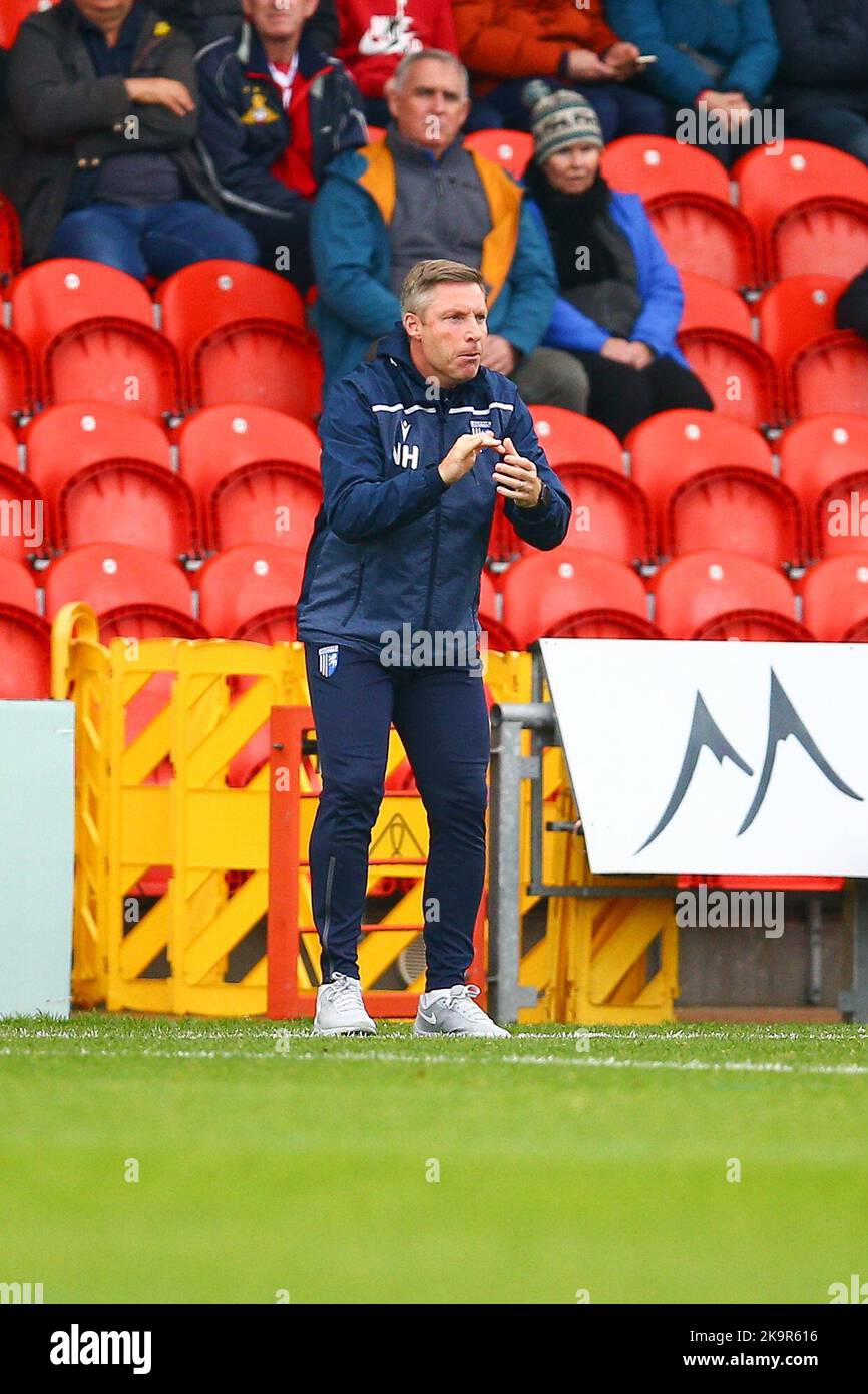 Eco - Power Stadium, Doncaster, England - 29th October 2022 Gillingham ...