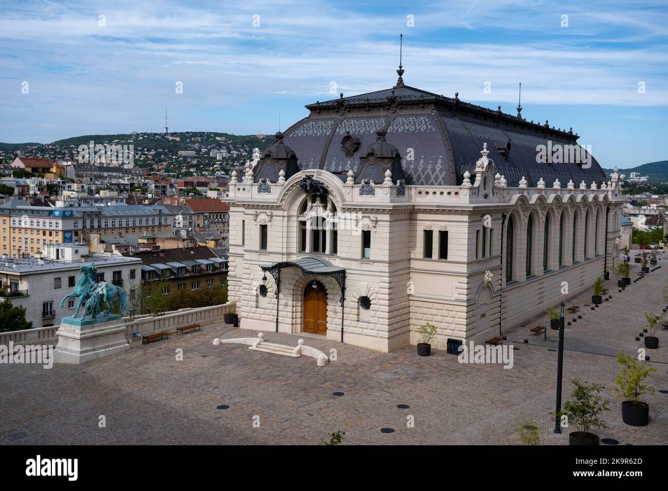 Budapest, Hungary - 2 September 2022: Royal Riding Hall in the Castle ...