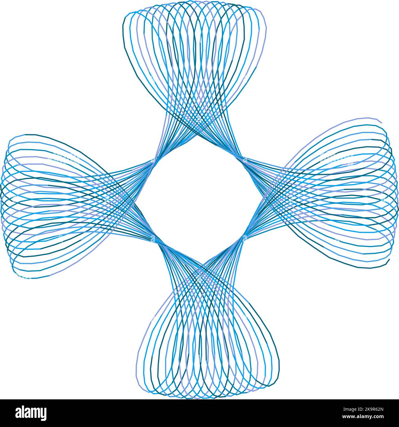 Decorative ornamental emblem. Abstract symbol for design projects Stock ...